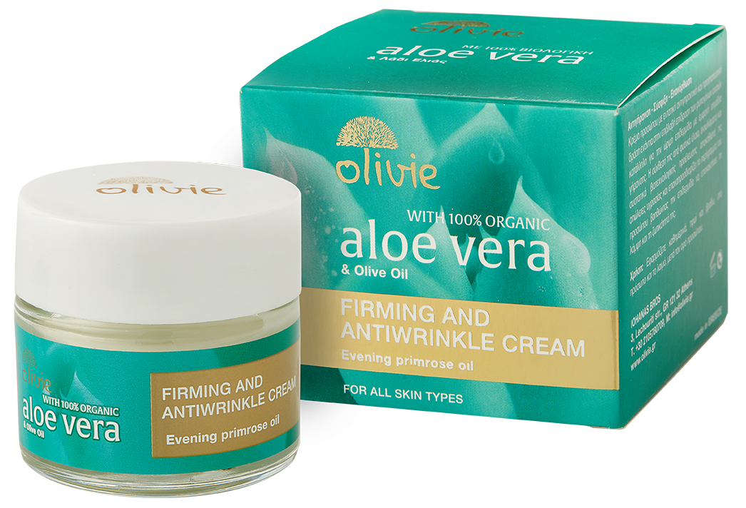 FIRMING & ANTIWRINKLE CREAM ALOE VERA - WITH ALOE VERA EXTRACT - PRODUCTS