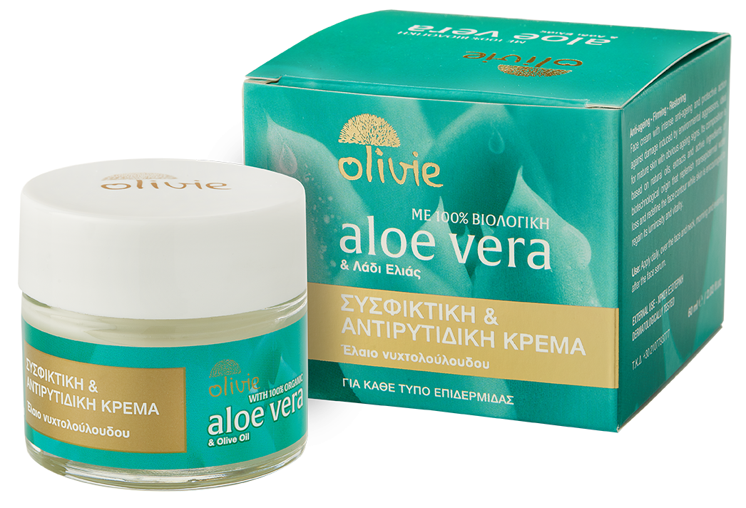 FIRMING & ANTIWRINKLE CREAM ALOE VERA - WITH ALOE VERA EXTRACT - PRODUCTS